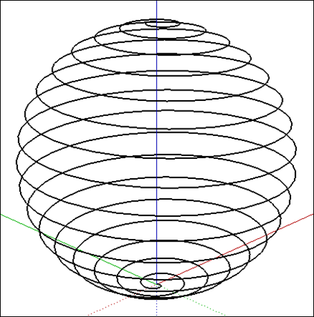 Regular Polygon: Plugin: Spherical Spiral